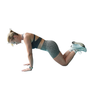 Cómo hacer Flexiones con rodillas apoyadas para mujer ️】