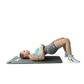 Cómo hacer Puente de glúteo sin material para mujer ️】